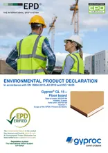 Gyproc GL 15 Lapikas | Plokštė grindų įrengimui